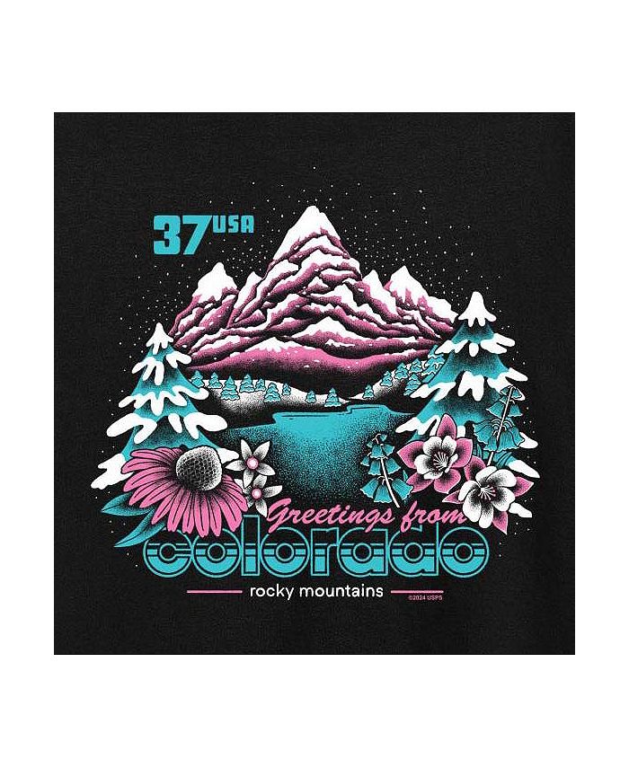 Hybrid Apparel USPS Colorado Stamp Plus Size Graphic T-Shirt - Macy's