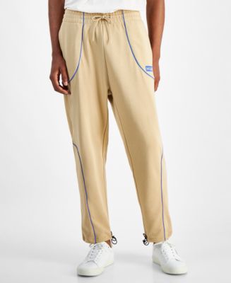 HUGO by Hugo Boss Men's Loose-Fit Piped Drawstring Pants - Macy's