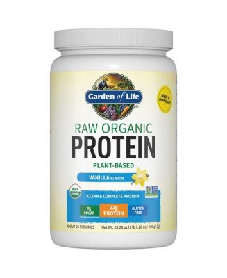 Garden of Life Raw Organic Protein Powder - Vanilla, 631 g - Macy's