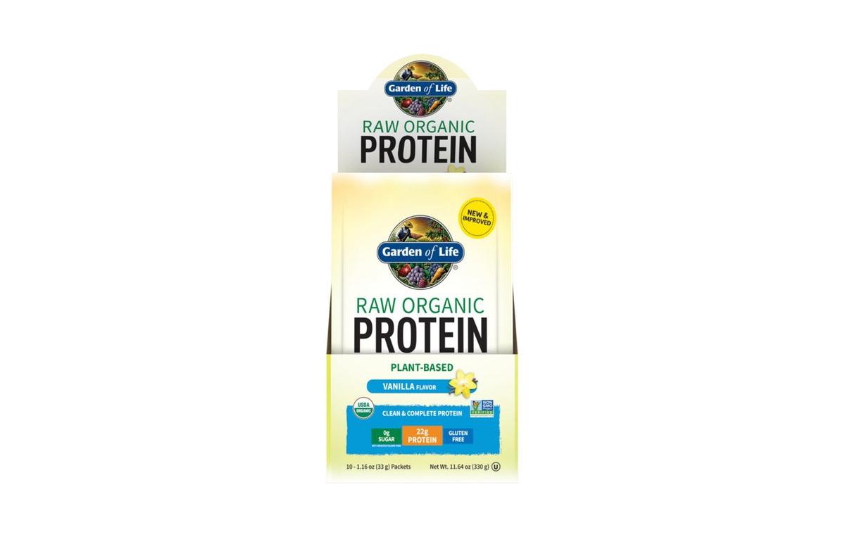 Click here for Garden of Life Raw Organic Protein  Vanilla 1 Tray prices