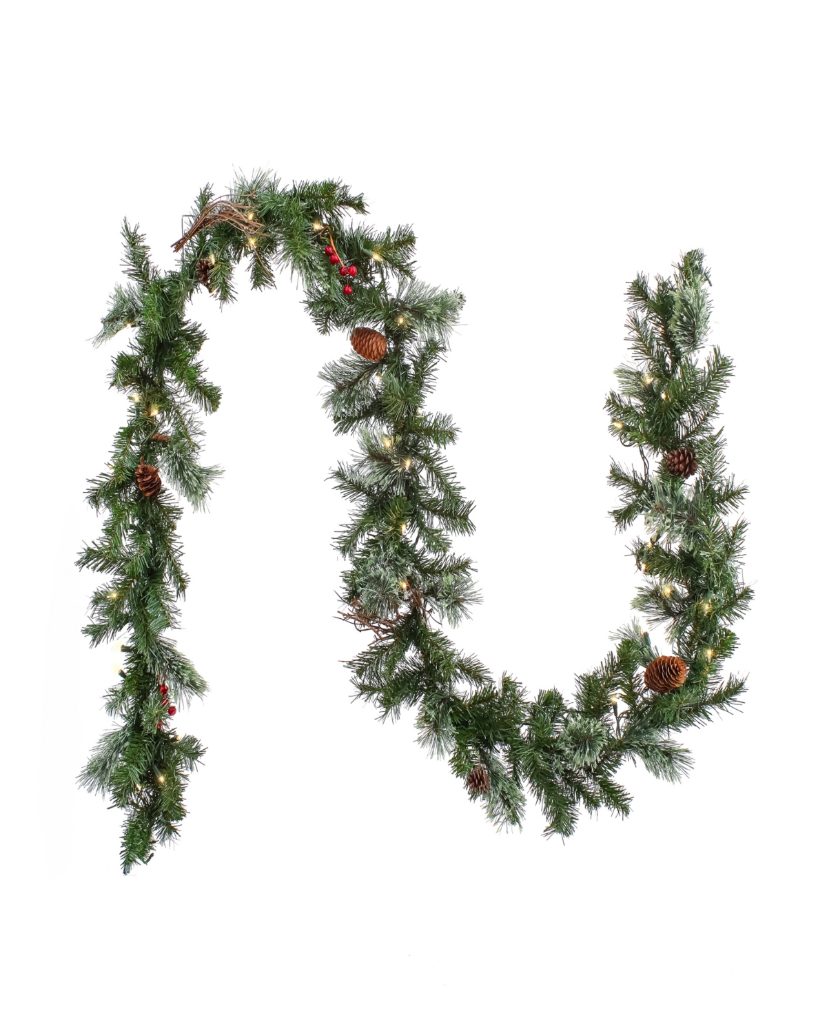 Click here for National Tree Company 9 ft. Glistening Pine Garlan... prices