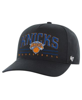 '47 Brand Men's Black New York Knicks Core Roscoe Hitch Adjustable Hat ...