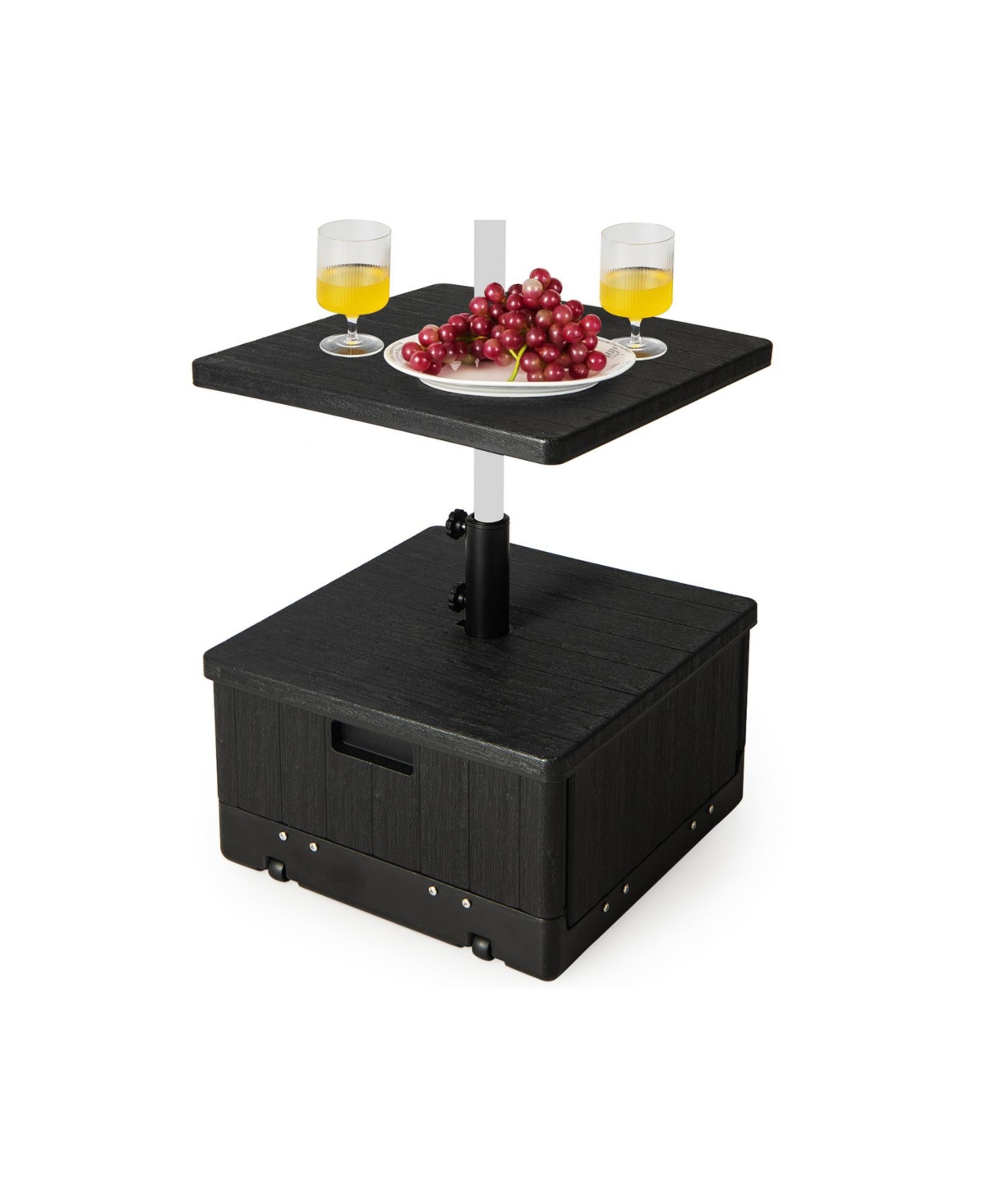 Click here for 175 Lbs Outdoor Fillable Umbrella Base with Table... prices