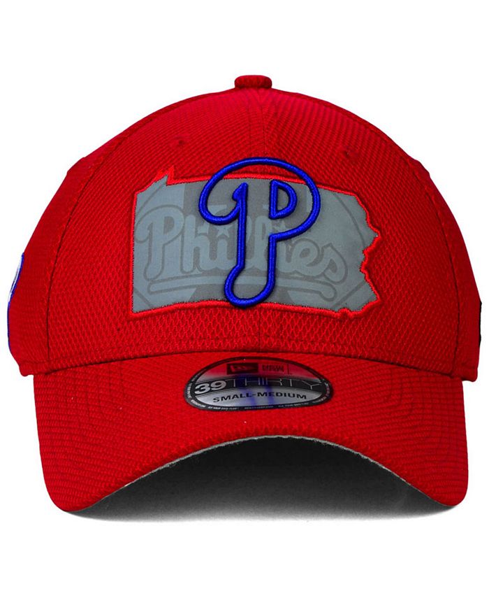 New Era Philadelphia Phillies State Flective 39THIRTY Cap - Macy's