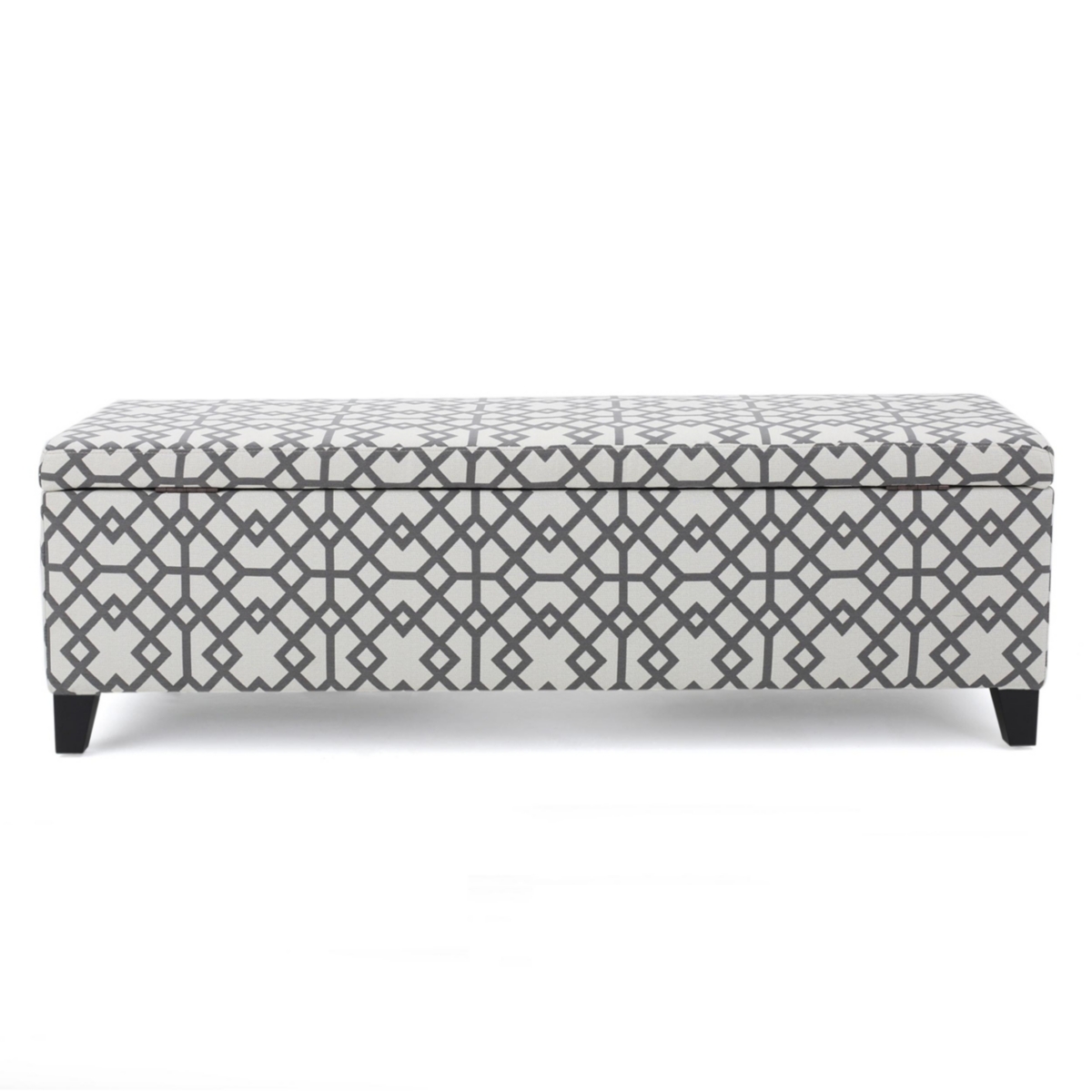 Click here for Streamdale Furniture Geo-Upholstered Storage Bench... prices