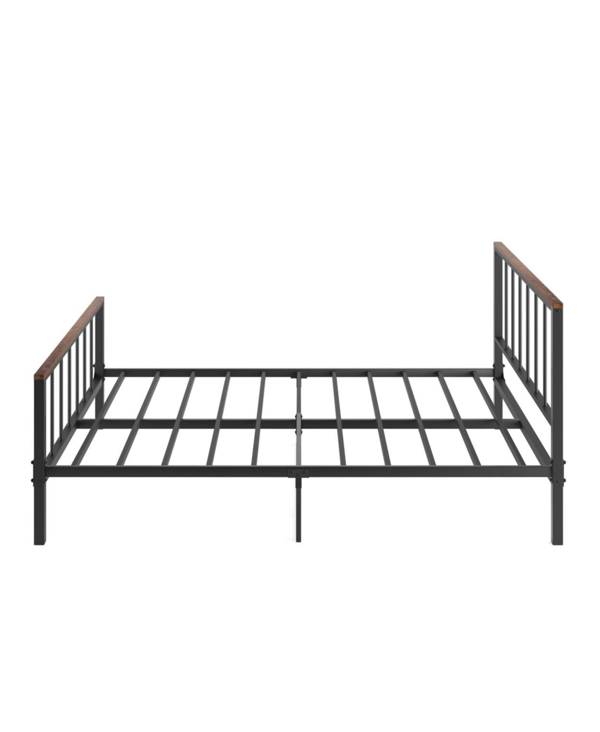 Click here for Simplie Fun Queen Metal Platform Bed with Headboar... prices