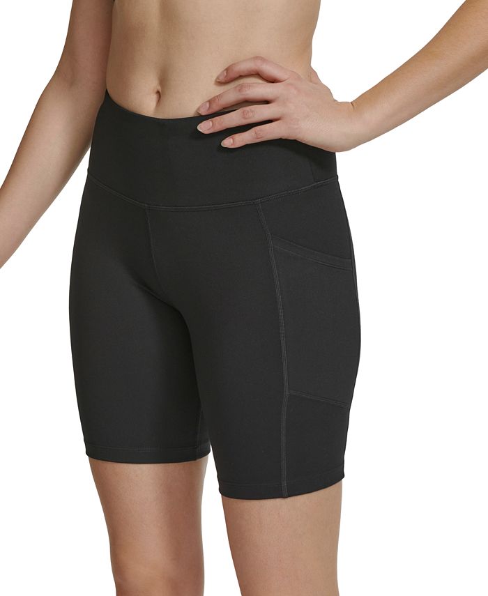 Calvin Klein Women's Mid-Rise Bike Shorts - Macy's