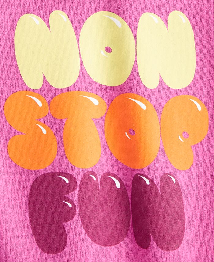 Epic Threads Toddler Girls Non Stop Fun Puff-Sleeve Top, Created for ...