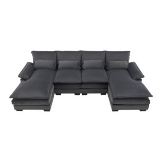 Symmetrical sleeper sectional store