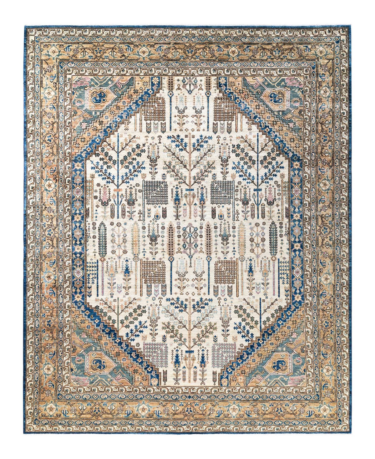 Click here for Adorn Hand Woven Rugs Serapi 79x97 Area Rug - Blue prices