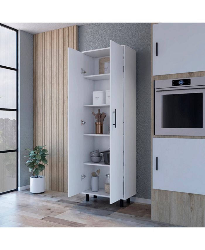 FM FURNITURE Oklahoma Tall Pantry Cabinet - Macy's