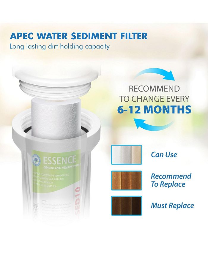 APEC Water Systems APEC ESSENCE Stage 1 , 10" , 5 Micron Sediment ...