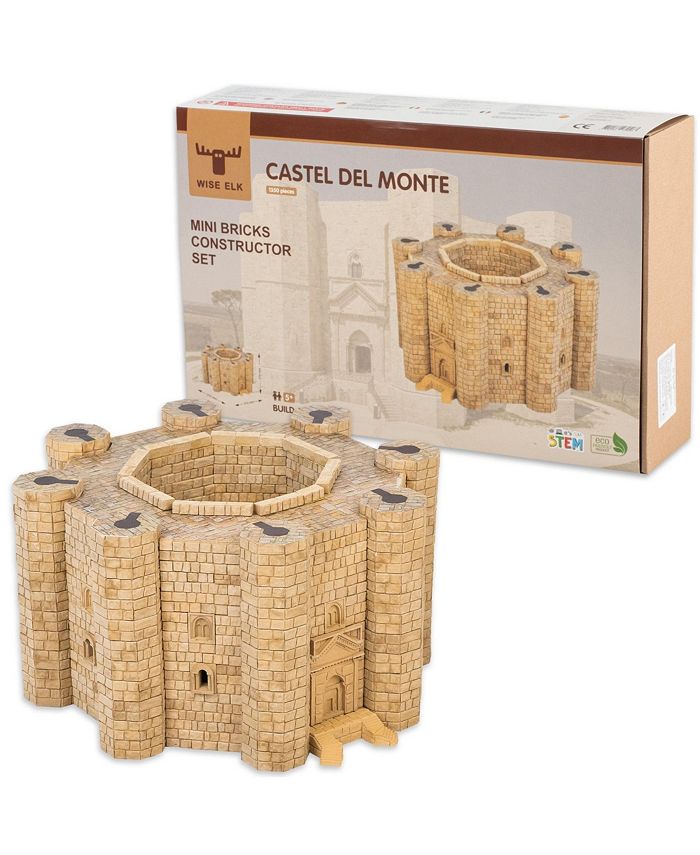 Wise Elk Mini Bricks Construction Set - Castel Del Monte - Macy's