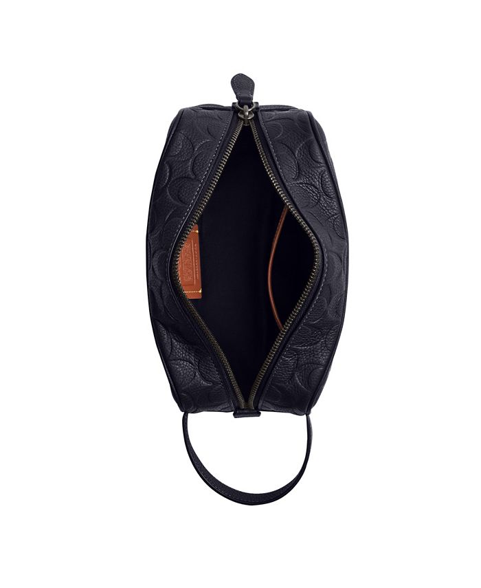 COACH Men's Travel Kit In Signature Leather - Macy's