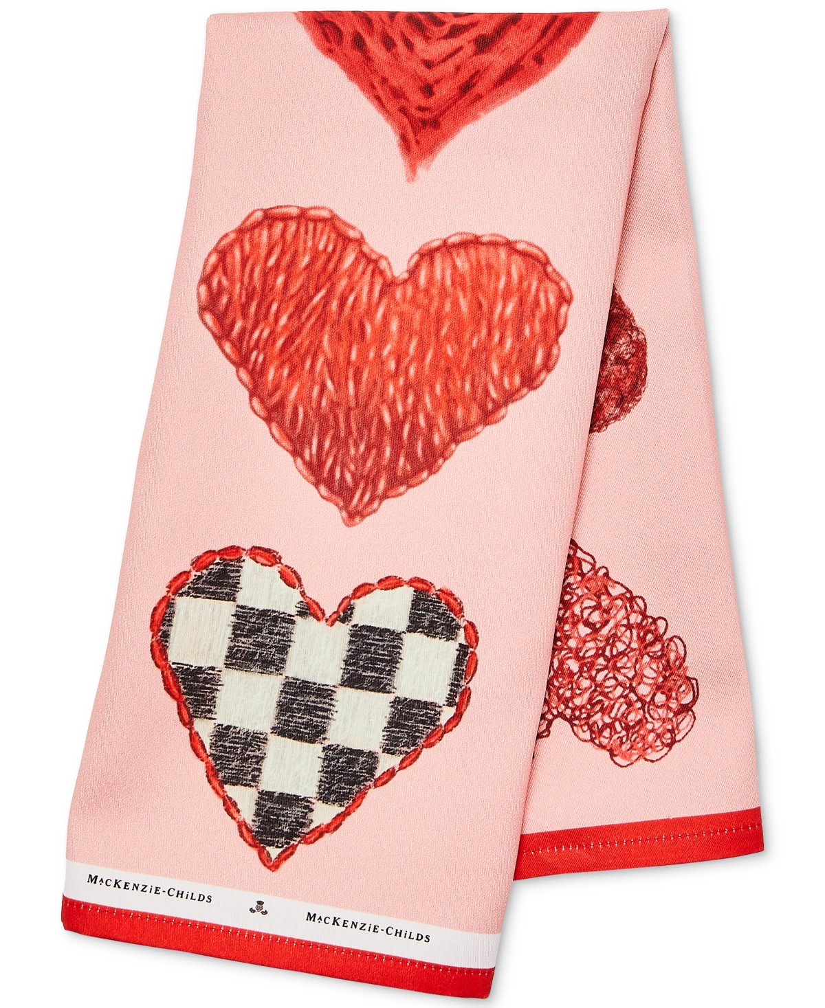 Click here for Mackenzie-Childs Heart Dish Towel prices
