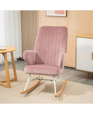 Homcom rocking chair store