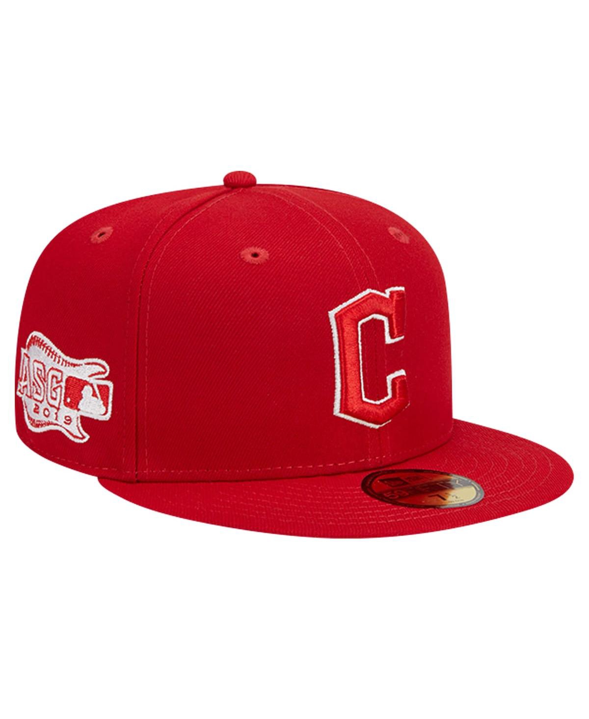 Click here for New Era Mens Red Cleveland Guardians Logo 59FIFTY... prices