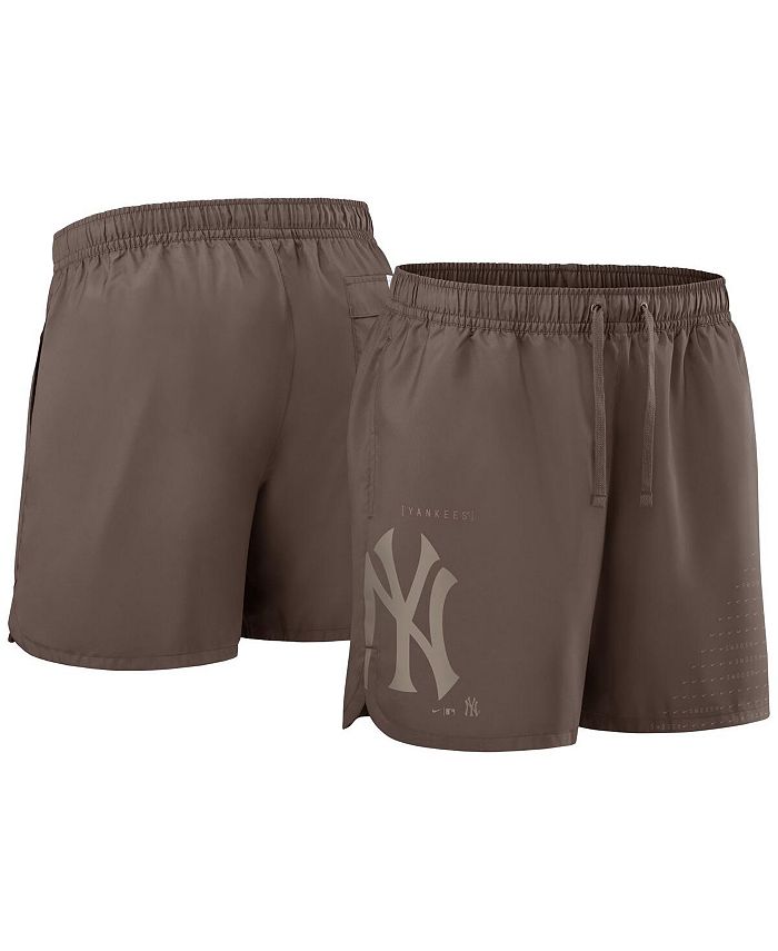 Nike Men's Light Brown New York Yankees Statement Shorts - Macy's