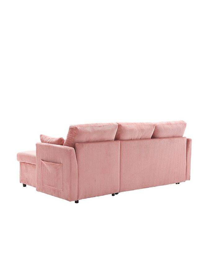 Simplie Fun Versatile Modular Sofa with Storage and Reversible Design ...