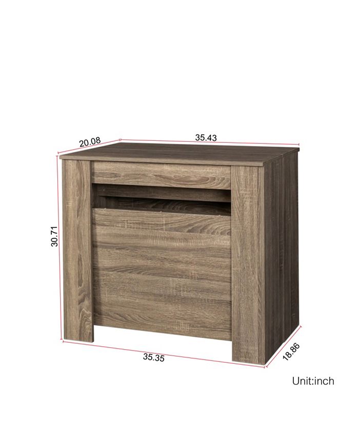 Simplie Fun Multifunctional extendable console table - Macy's