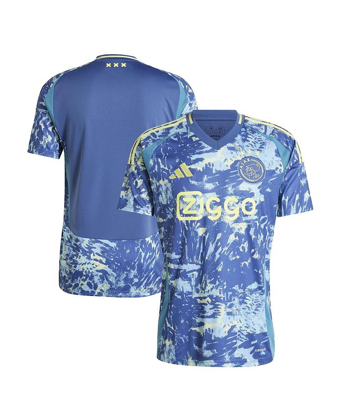 adidas Men's Blue Ajax 2024/25 Away Replica Jersey - Macy's