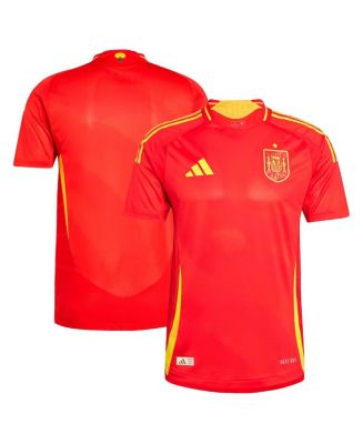 Adidas Men's Scarlet Spain National Team 2024 Home Authentic Jersey ...