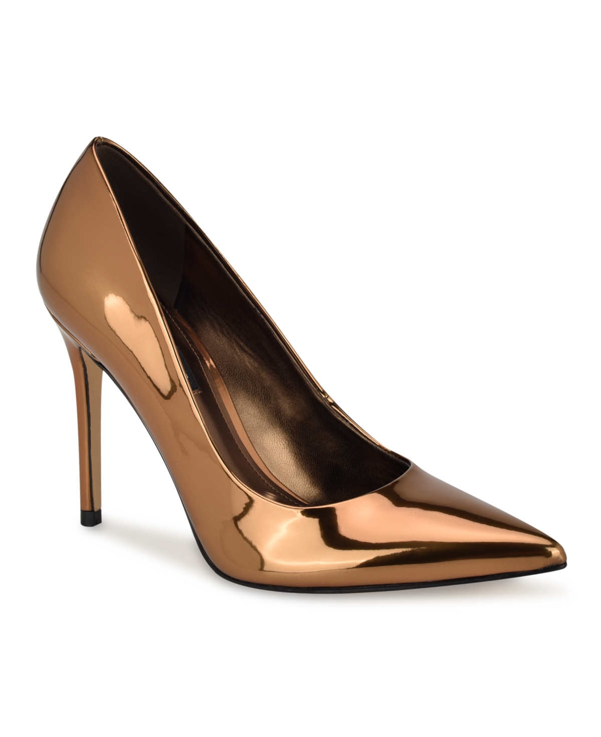 Click here for Nine West Womens Fresh Slip-On Stiletto Pumps - Br... prices