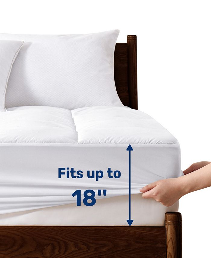 UNIKOME 18" Deep Ice Cooling Mattress Pad, Twin - Macy's