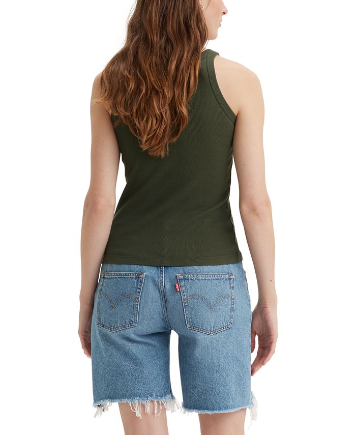 Levi's Women's Cotton Essential Racerback Tank Top - Macy's