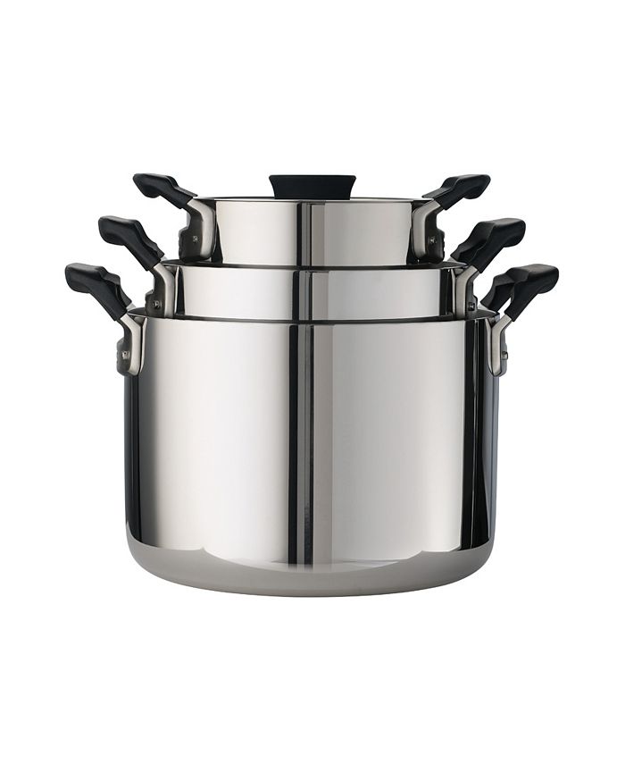 Tramontina TriPly Clad Stainless Steel 6 Pc Cookware Set - Macy's