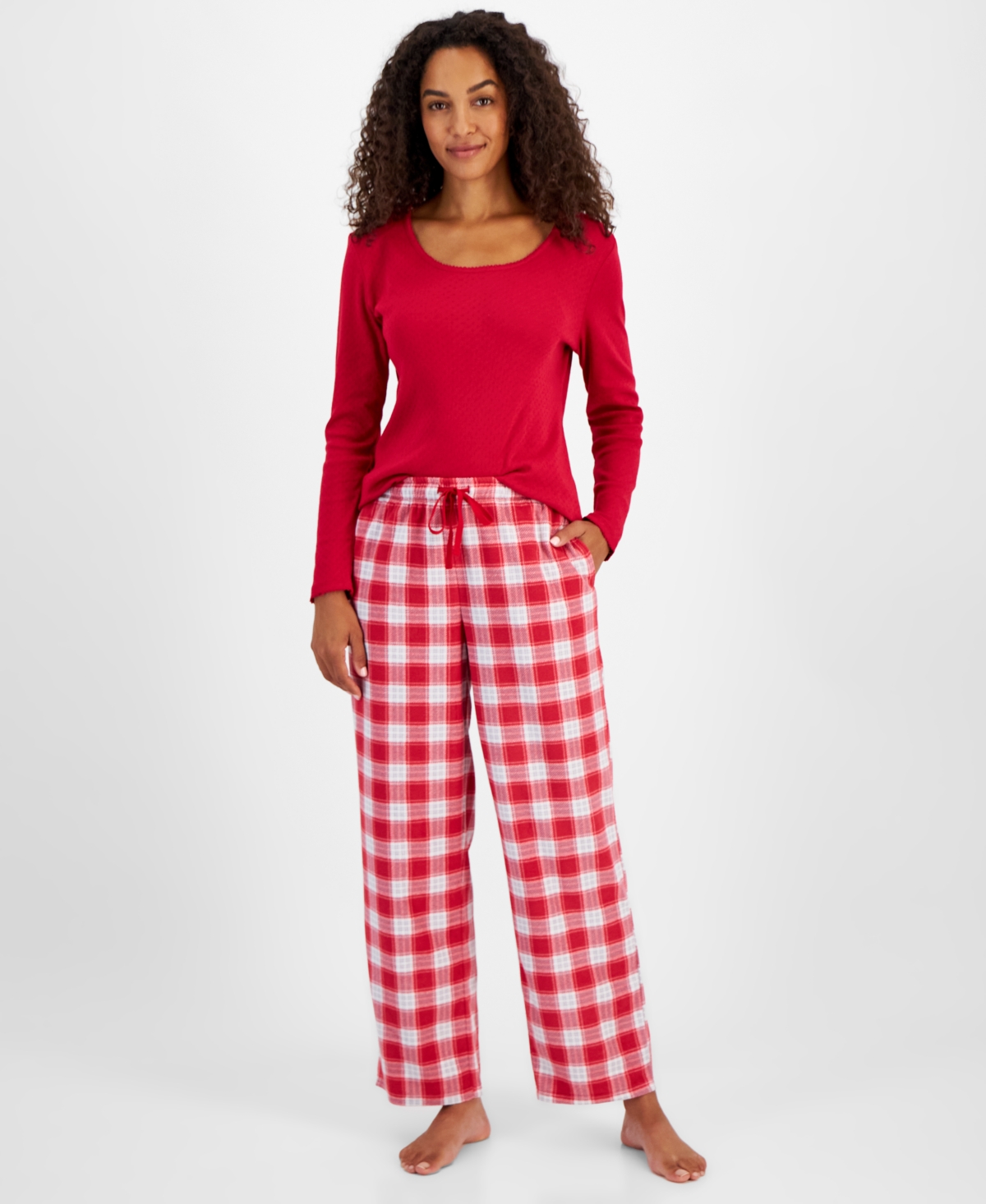 Click here for Charter Club Womens Printed Fleece Pajama Pants  C... prices