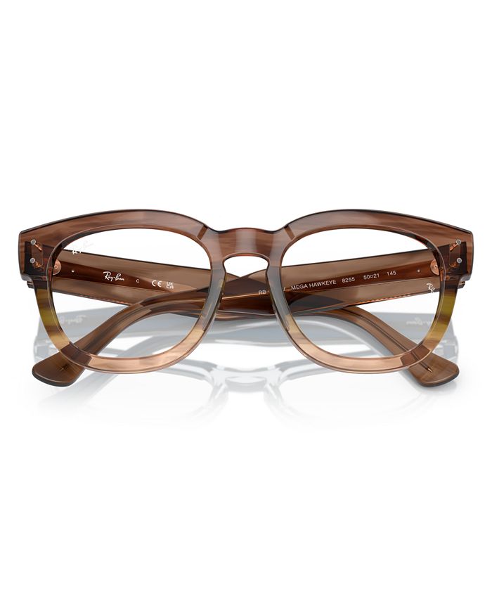 Ray-Ban Unisex Mega Hawkeye Optics Eyeglasses, RB0298V - Macy's