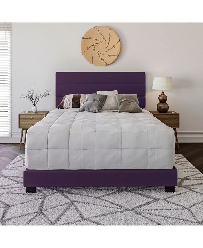 Boyd Sleep Napoli Upholstered Platform Bed Frame - Macy's