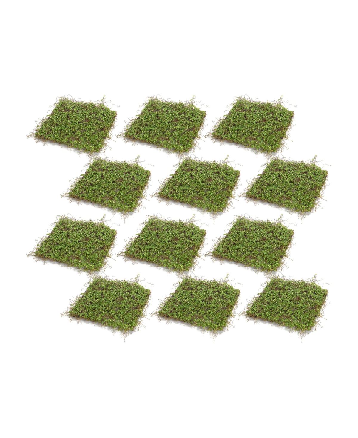 Click here for Premium Moss Mat Set (Set of 12)-Authentic-Looking... prices