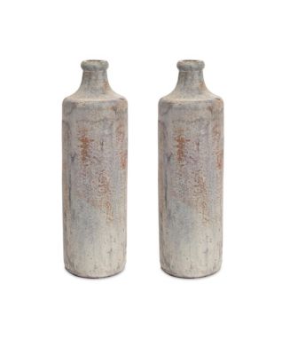 Slickblue Elegant Ceramic Bottle Set (Set of 2) 17"H - Macy's