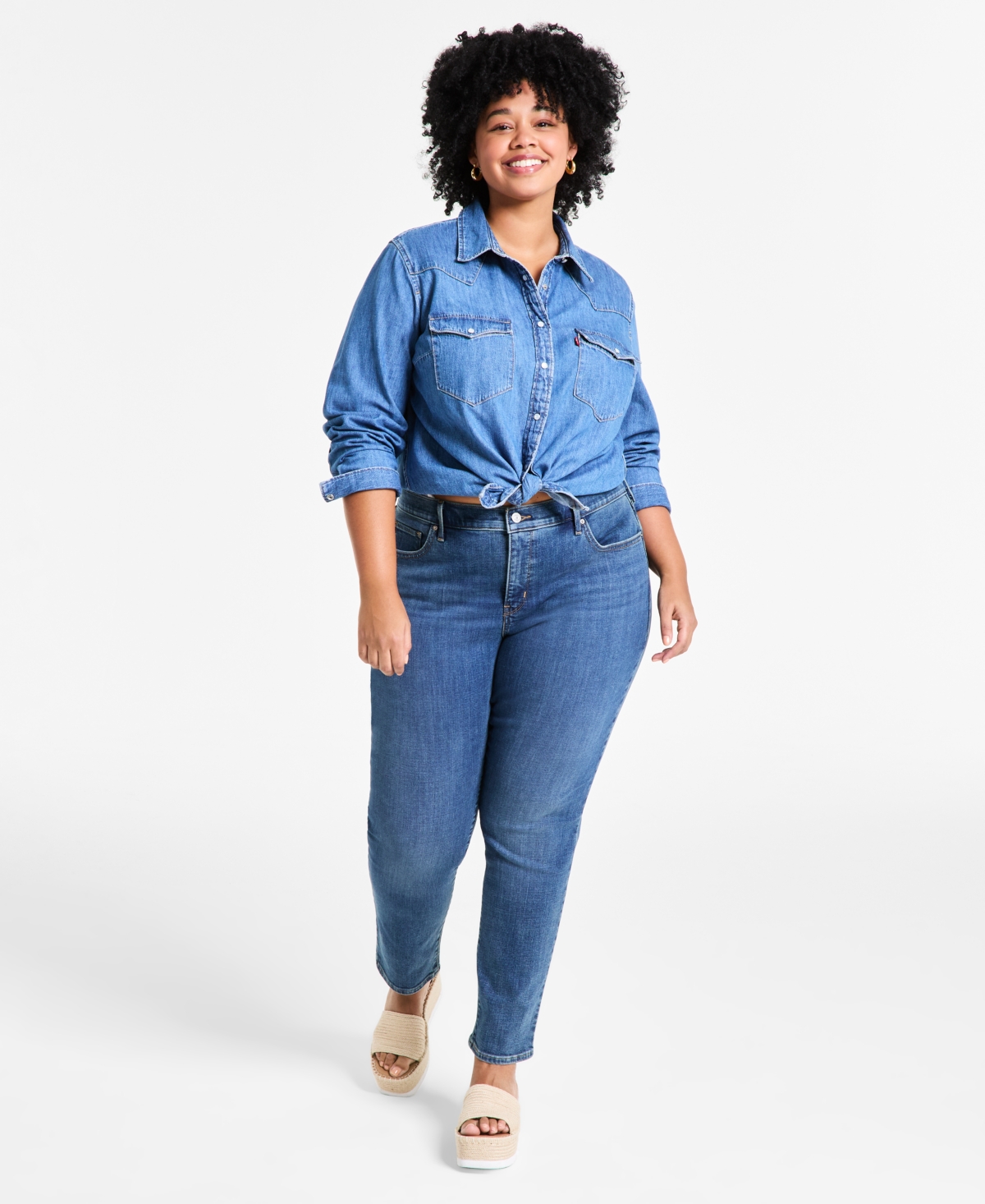 Click here for Levis Trendy Plus Size 311 Shaping Skinny Jeans -... prices