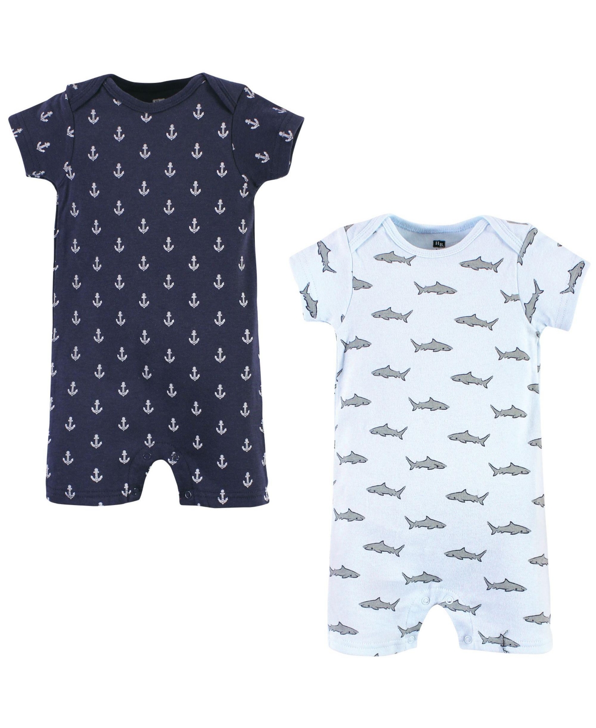 Click here for Hudson Baby Baby Boys Hudson Two-Piece Romper Coll... prices