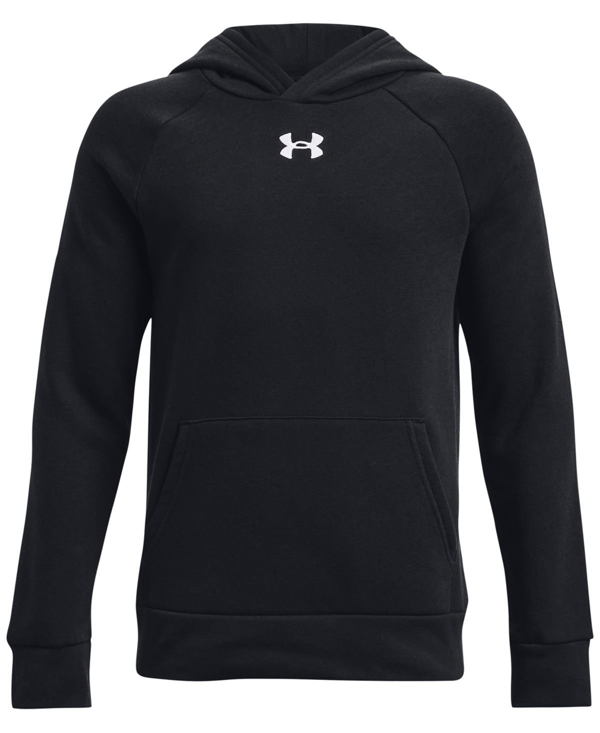 Click here for Under Armour Big Boys Rival Fleece Hoodie - Black/... prices