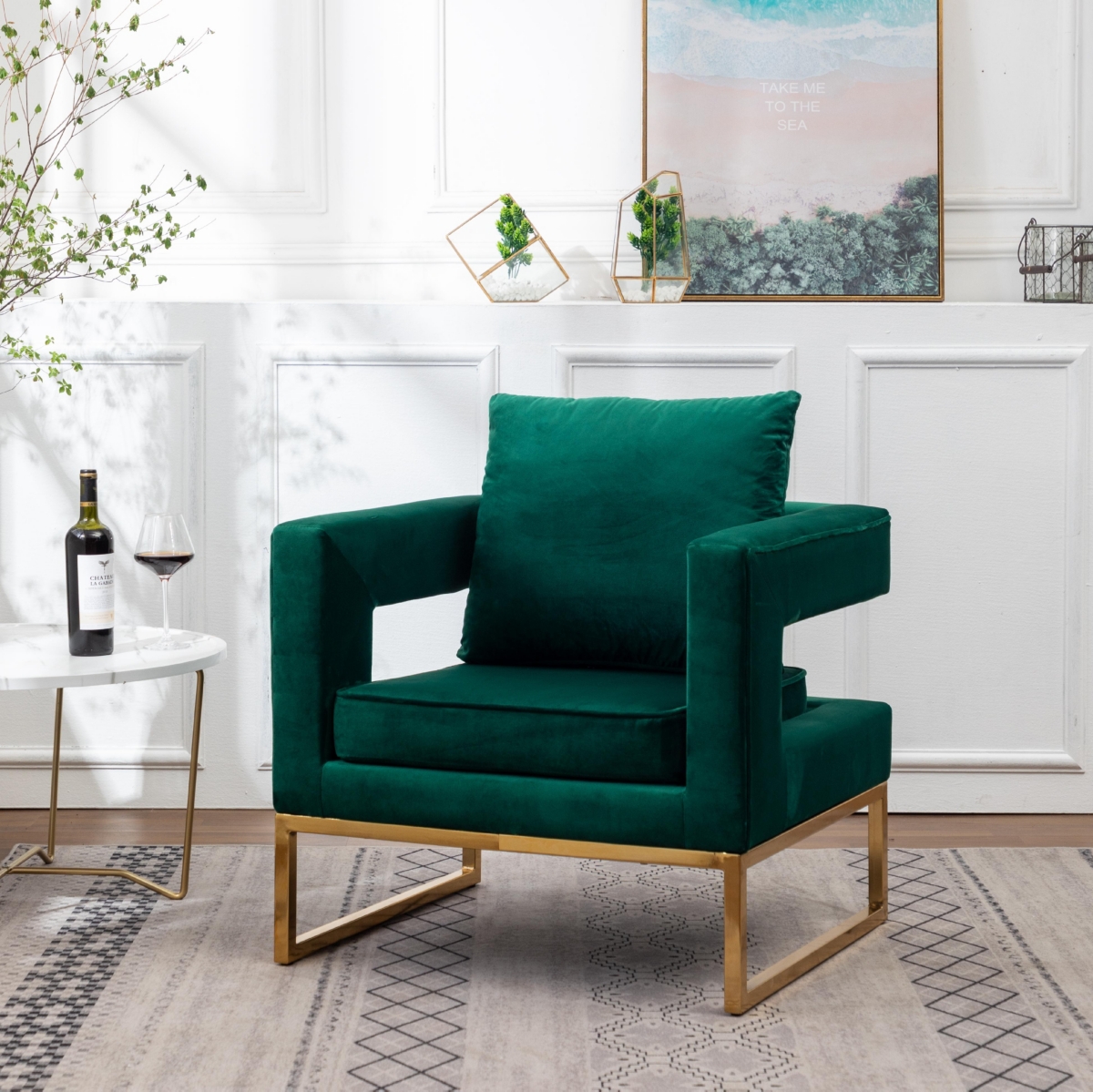 Click here for Streamdale Contemporary Upholstered Accent Arm Cha... prices