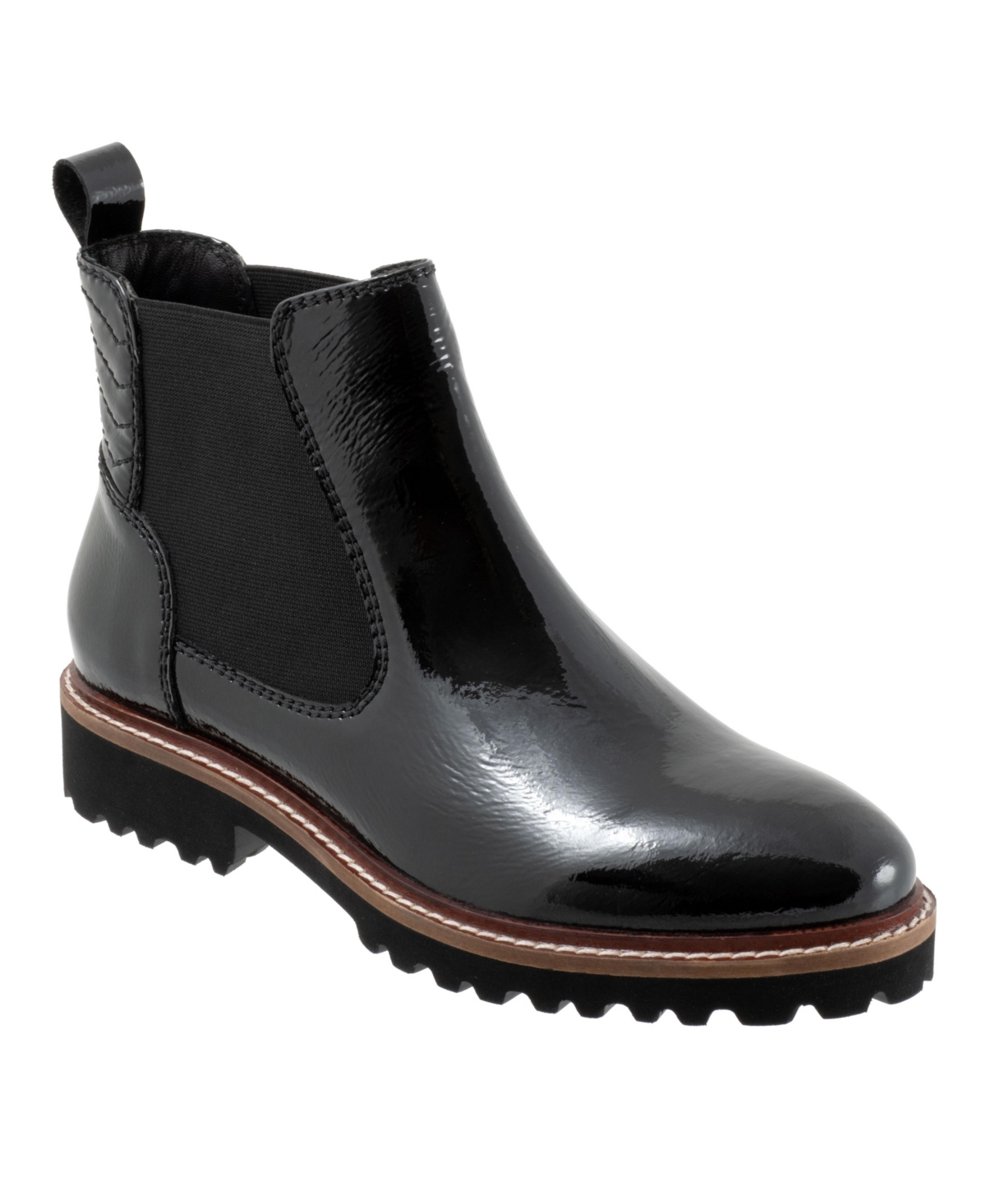Click here for Softwalk Indy Boot - Black patent prices