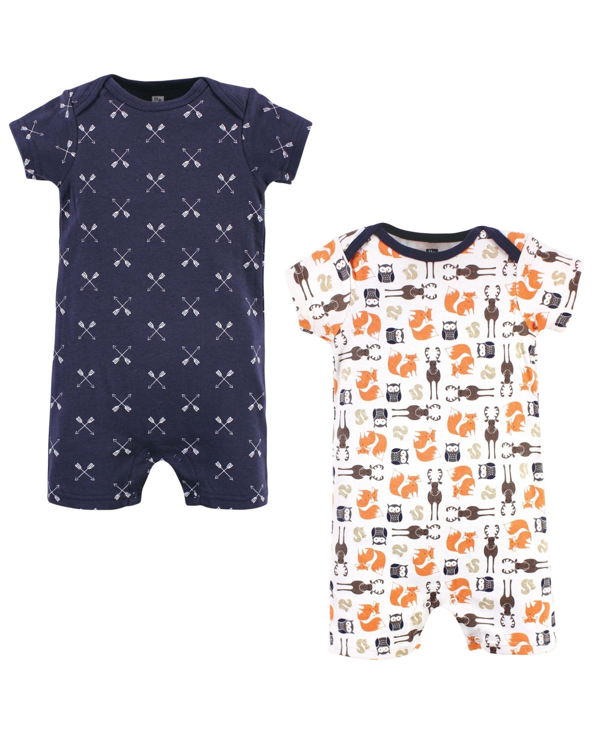 Click here for Hudson Baby Baby Boys Hudson Two-Piece Romper Coll... prices