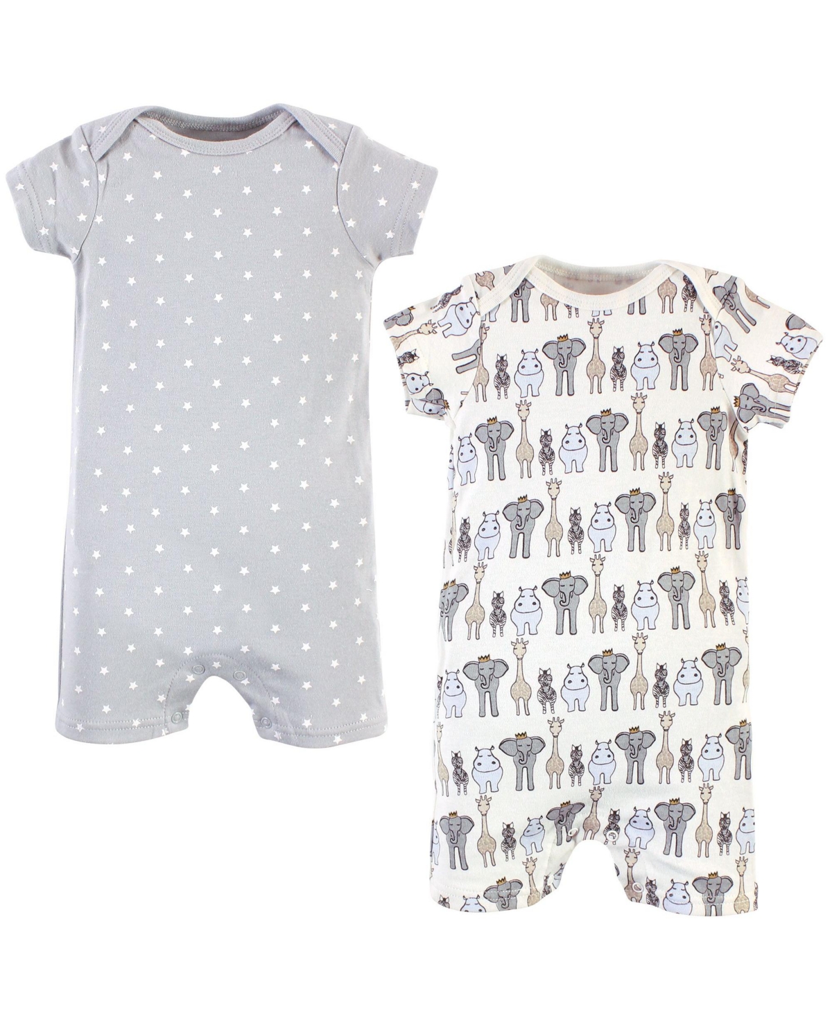 Click here for Hudson Baby Baby Boys Hudson Two-Piece Romper Coll... prices