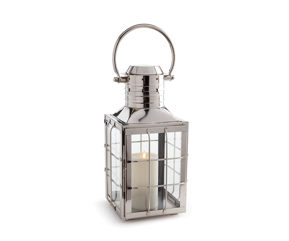 Click here for Nantucket Outdoor Lantern 17.5" - Silver prices