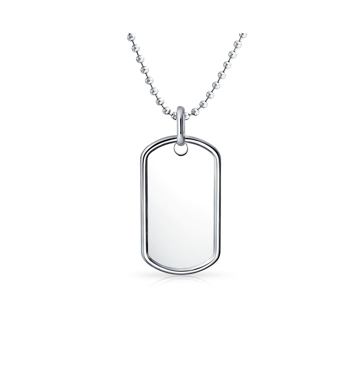 Click here for Traditional Mens Medium Army Military Dog Tag Pend... prices