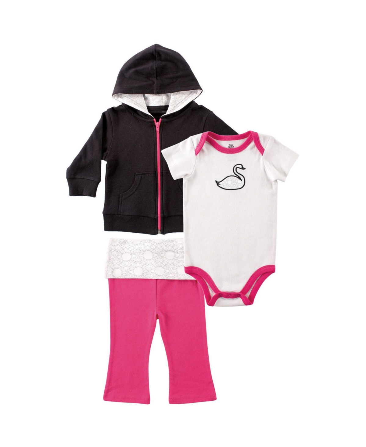 Click here for Yoga Sprout Baby Girls Cotton Hoodie  Bodysuit or... prices