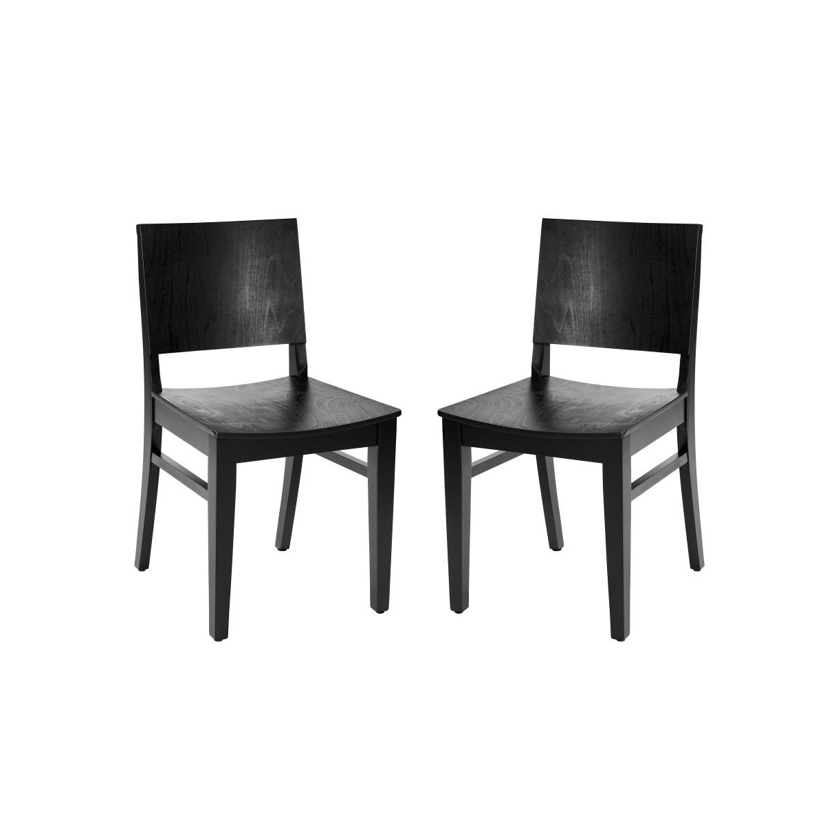 Click here for Emma+Oliver Spencer Set Of 2 Dining Chairs With Cu... prices