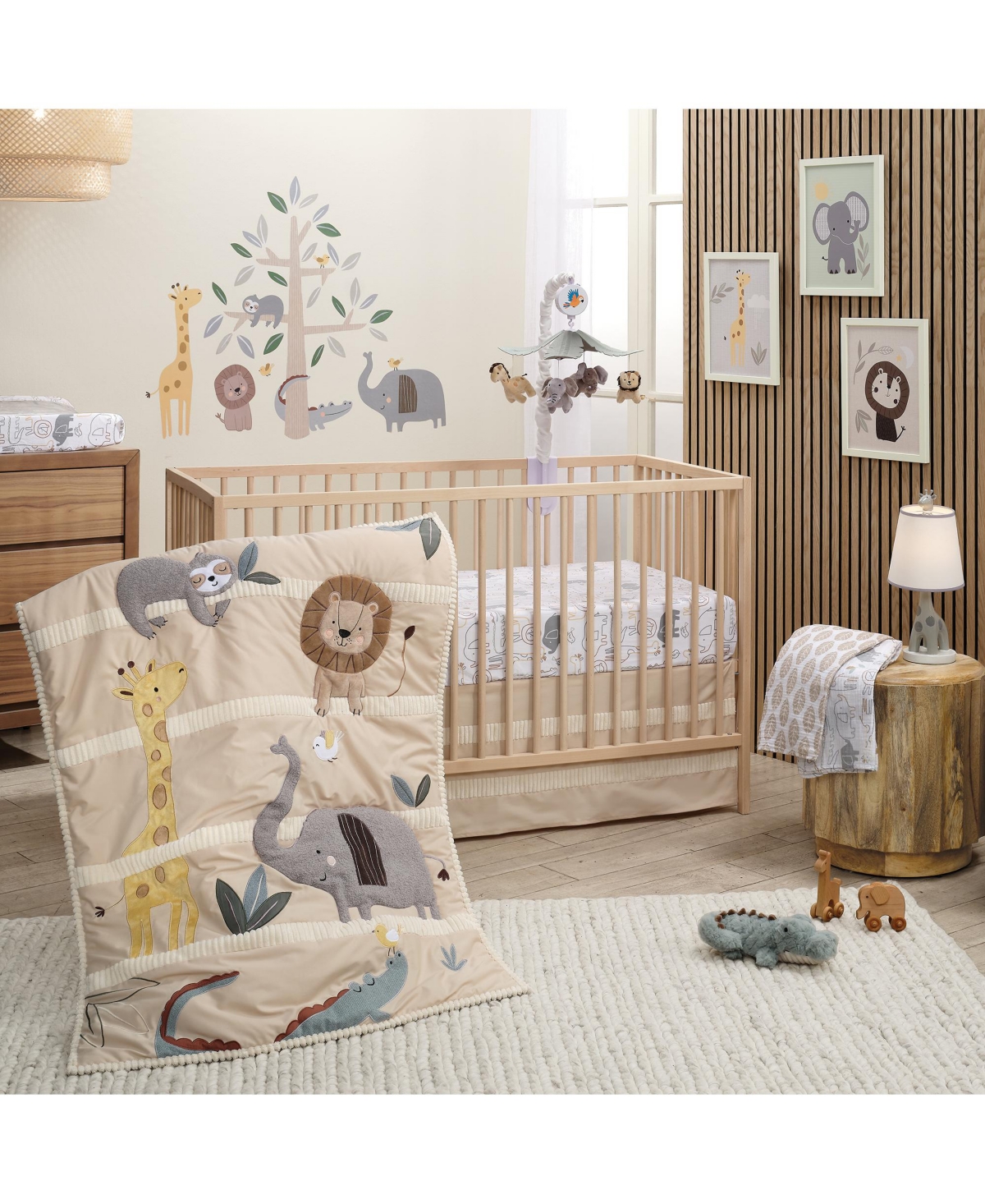 Click here for Lambs & Ivy Jungle Story 3-Piece Infant Safari Tan... prices