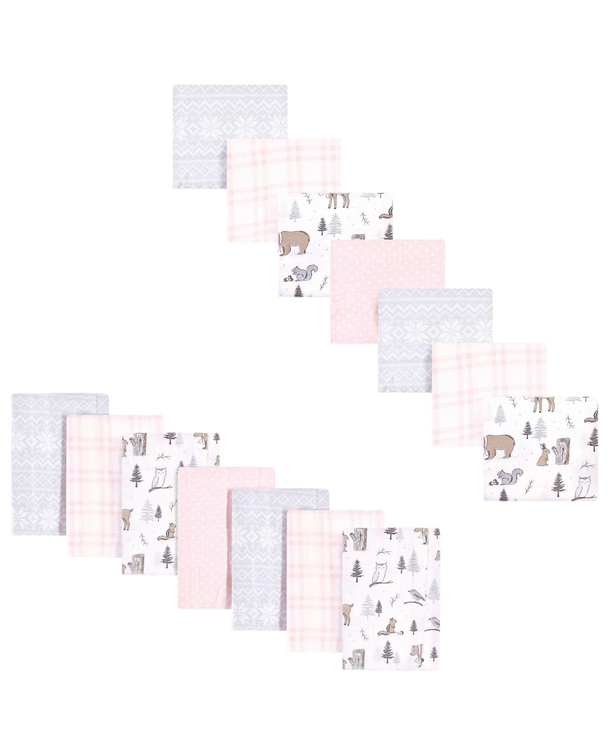 Click here for Hudson Baby Infant Girl Cotton Flannel Burp Cloths... prices