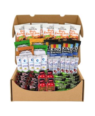 SnackBoxPros Energy Boost Snack Box, 60 Pieces - Macy's