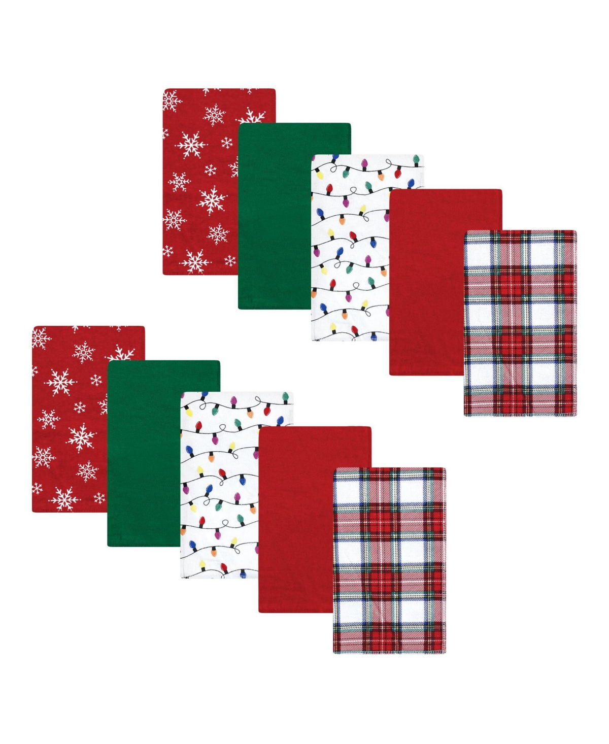 Click here for Hudson Baby Flannel Burping Towels Set of 10 - Ass... prices